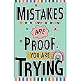 Amazon.com: Growth Mindset Mistakes Poster For Classroom Decoration ...
