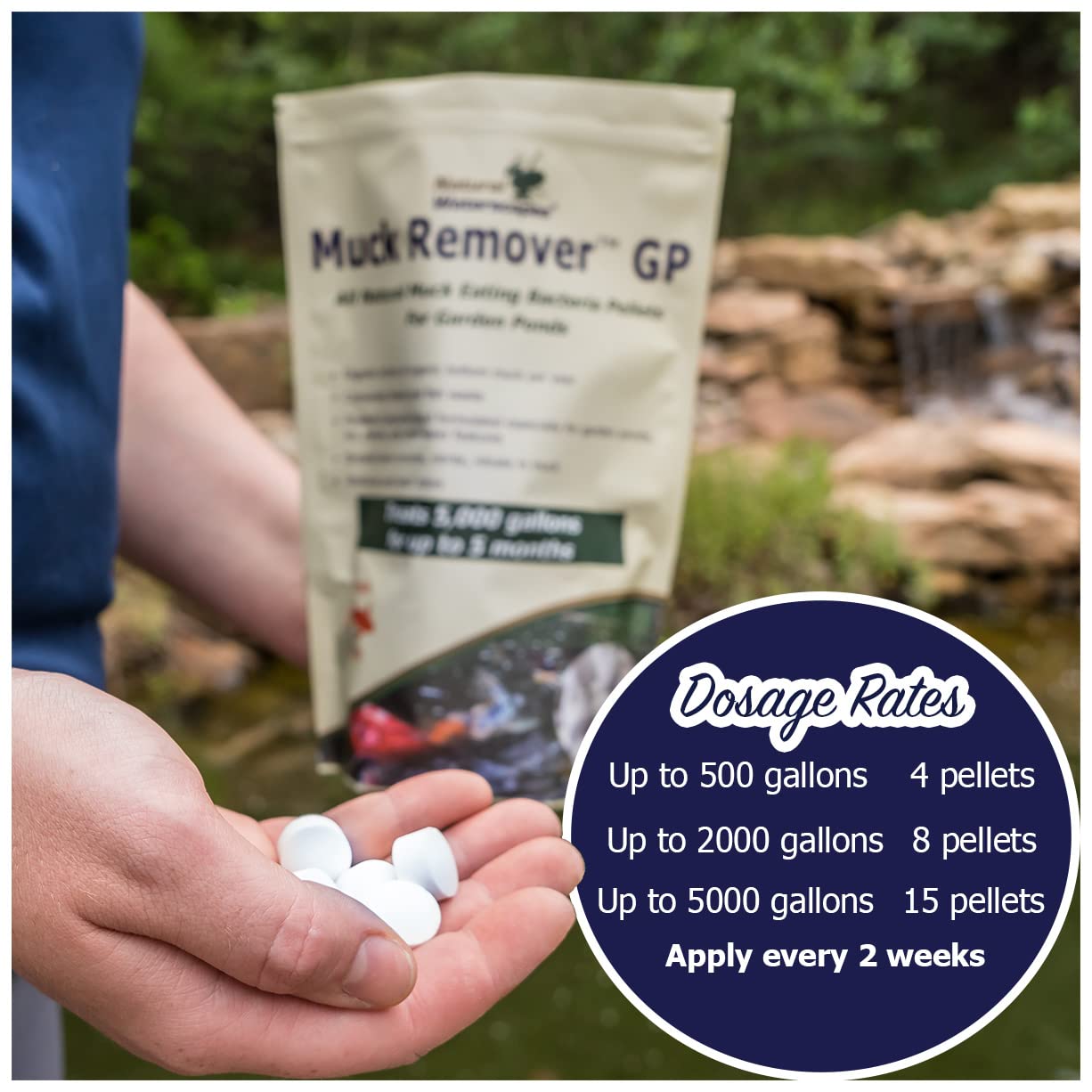Mua Muck Remover GP - 150 Pellets | Koi Pond Sludge Remover | Safe for ...