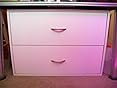 Amazon.com: Organized Living freedomRail 2 Drawer Big OBox - White ...