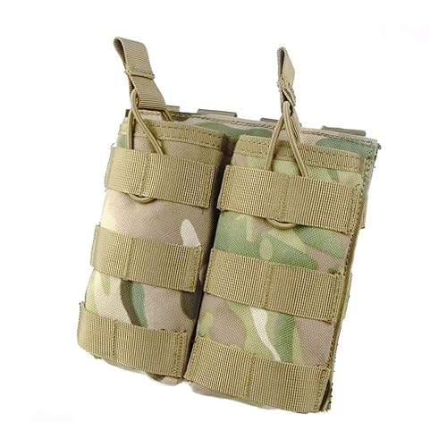 TACWINGS Molle Mag Pouch, Tactical Double Magazine Pouch, Open-Top ...