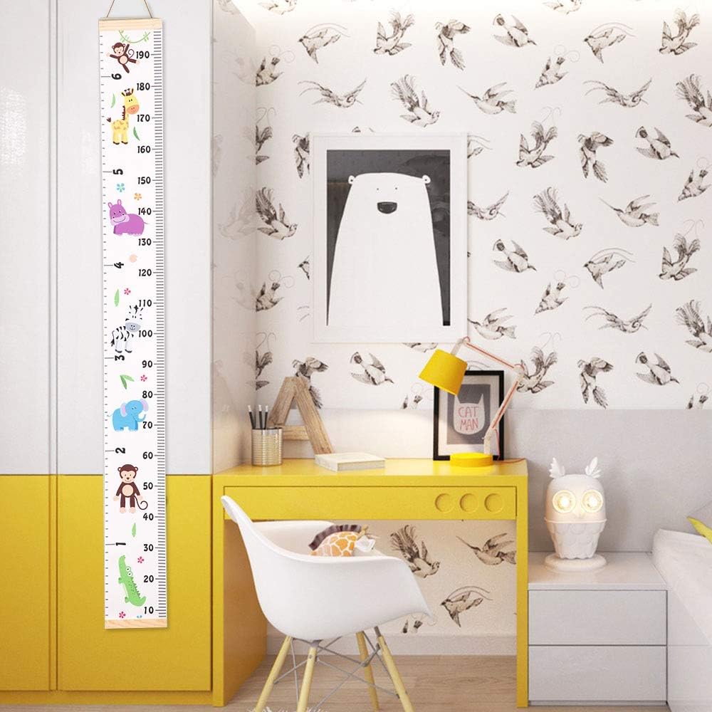 XGzhsa Children Height Wall Chart, Wall Ruler Height Chart, Removable ...