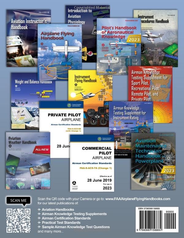 Pilot’s Handbook of Aeronautical Knowledge FAA-H-8083-25C (Color Print ...