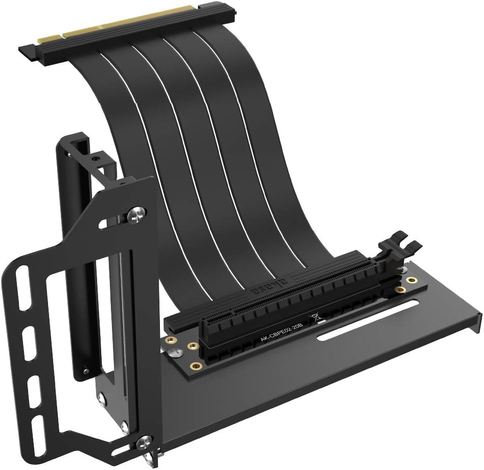 Looking for a vertical gpu mounting bracket WITHOUT riser cable : r ...