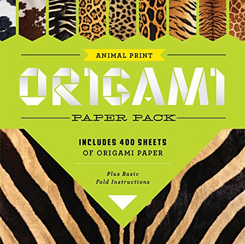 Animal Print Origami Paper Pack: 9781435150805: Amazon.com: Books