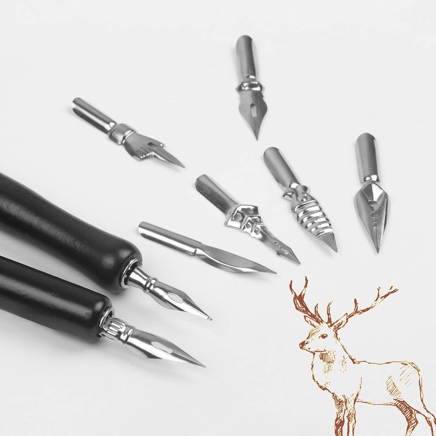 BELIOF Nib Drawing Tools Comic Dip Pen Set Manga Pen Cartoon Comic Pen ...