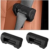 Amazon.com: DXNQ 2PCS Car Seat Belt Buckle Covers, Anti-Scratch Silicone Auto Seat Belt Clips ...