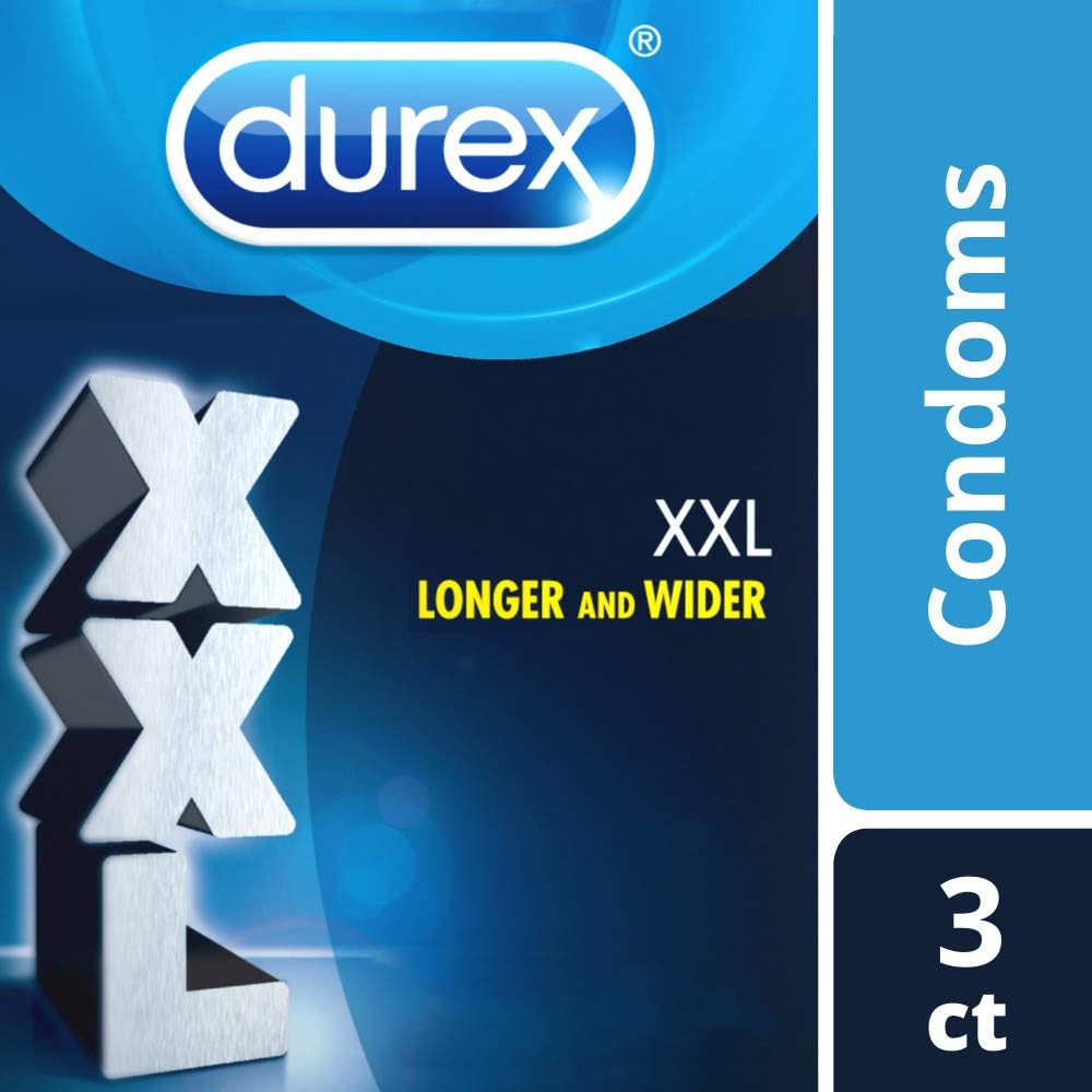 Durex Extra Extra Large, 3 Count: Amazon.co.uk: Health & Personal Care