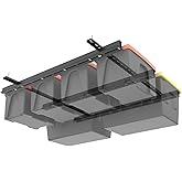 Amazon.com: TORACK Garage 16" Studs Ceiling Storage Rack, Overhead Tote ...