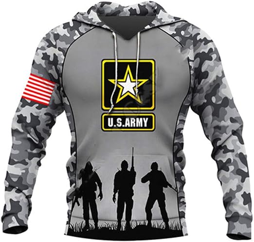 Schutzhuly Traje Militar del ejército Soldado Camo Pullover Chándal ...