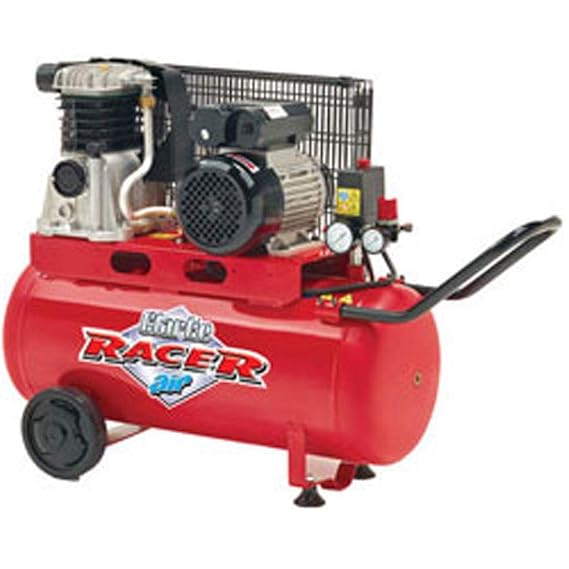 CLARKE RACER 9/50P 2HP 50 LITRE BELT DRIVEN AIR COMPRESSOR 110 Volt ...