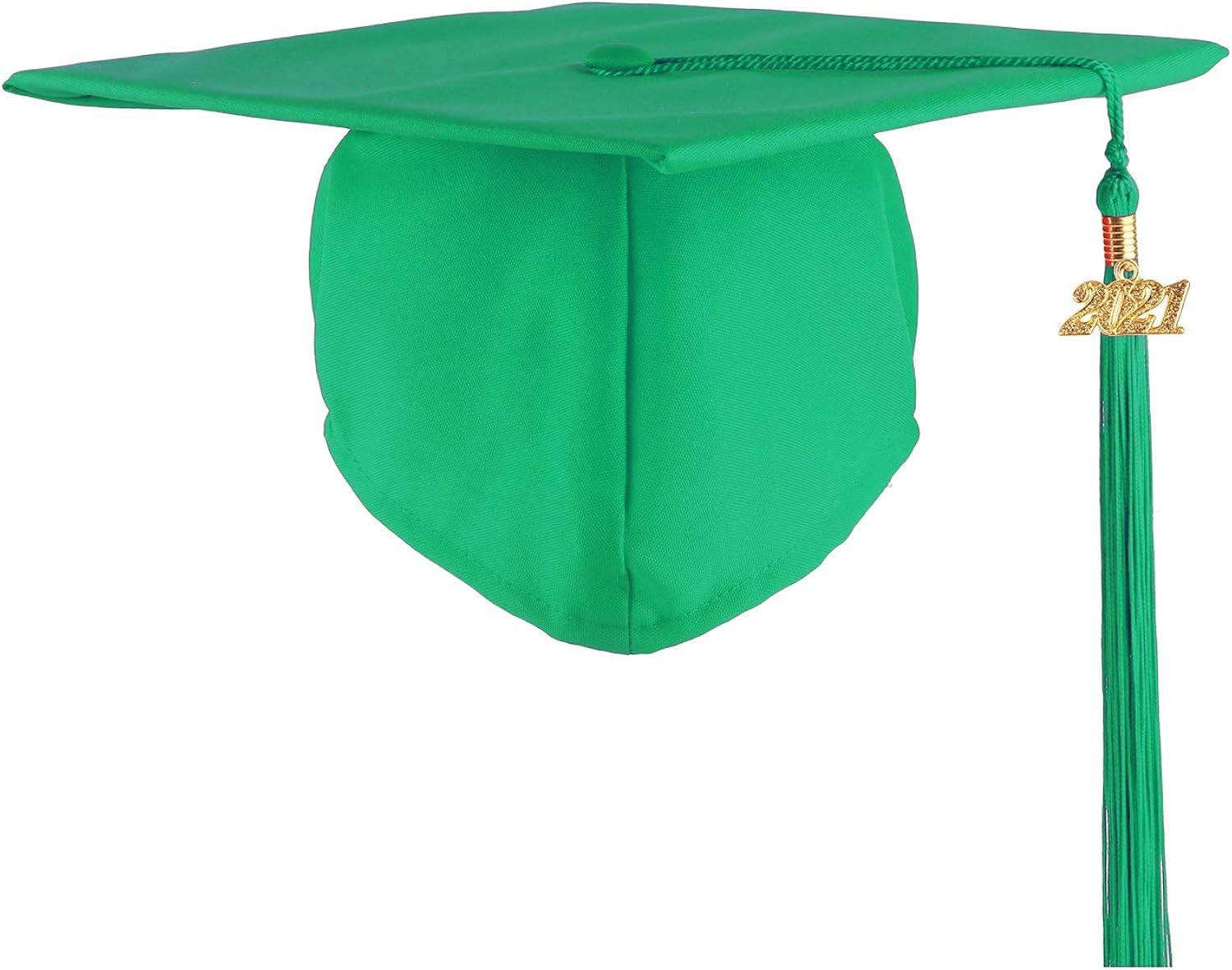 UIALECG Graduation Unisex Matte Adult Graduation Cap with Tassel 2021 ...