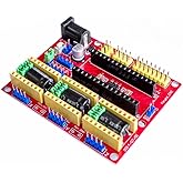 Amazon.com: WWZMDiB CNC Shield V3 Engraving Machine Expansion Board A4988 Driver Expansion Board ...