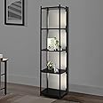Amazon.com: VIWODS Display Shelf with Lights, 5-Tier Display Cases for ...