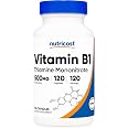 Amazon.com: Nutricost Vitamin B1 (Thiamine) 500mg, 120 Capsules ...