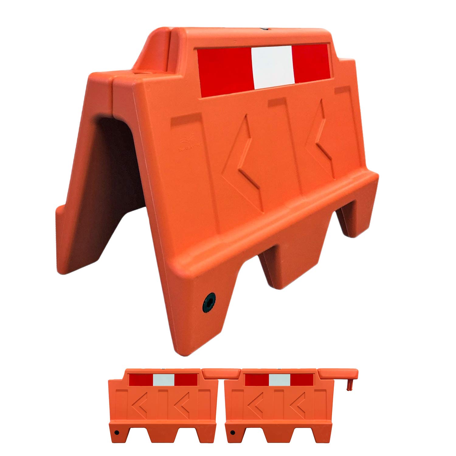 Mua Stackable Water Fillable Traffic Safety Plastic Barricade 3 Feet ...