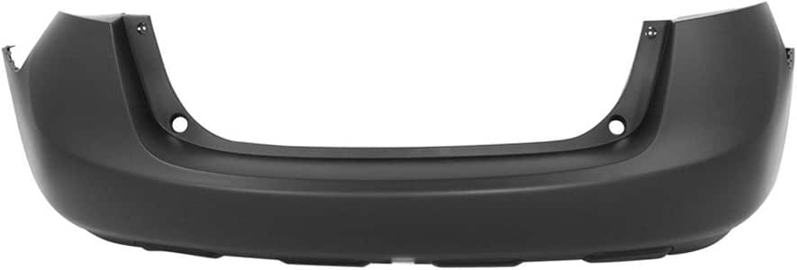 Amazon.com: MBI AUTO - Painted to Match, Rear Bumper Cover w/Textured ...