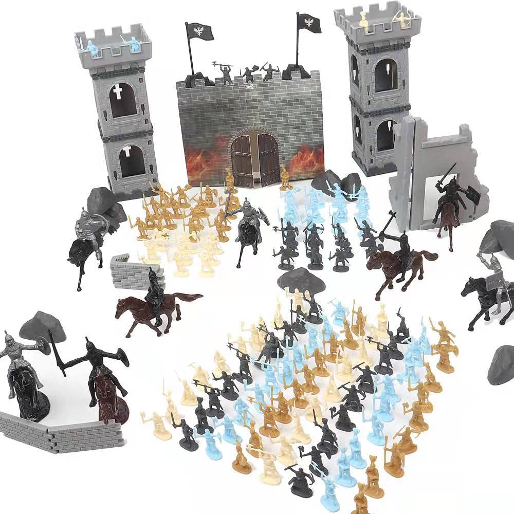 Mua 254pcs/set Medieval Castle Knights Toy Soldier - Army Figures ...