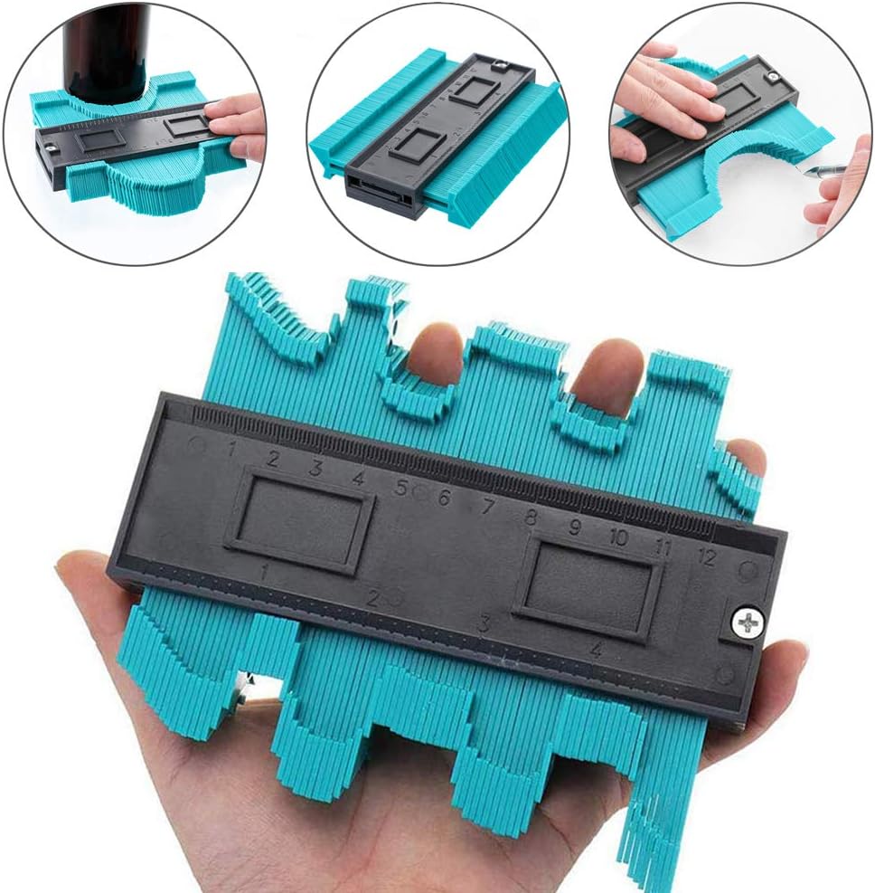 Contour Gauge Tracing Template Measuring Tool Profile Copy Gauge Tool 5 ...