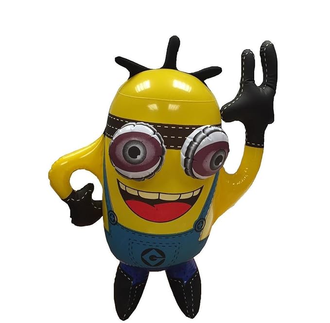 Kids Children Inflatable Minion Despicable Me Party Fun Blow Up Toy ...
