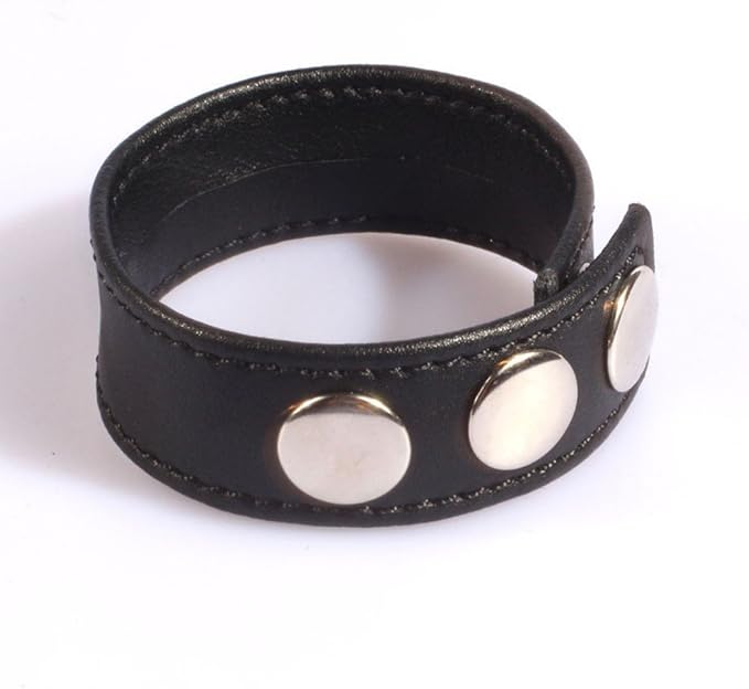 Amazon.com: Happy Inner Size: 45mm-65mm Adjustable Leather Penis Ring ...