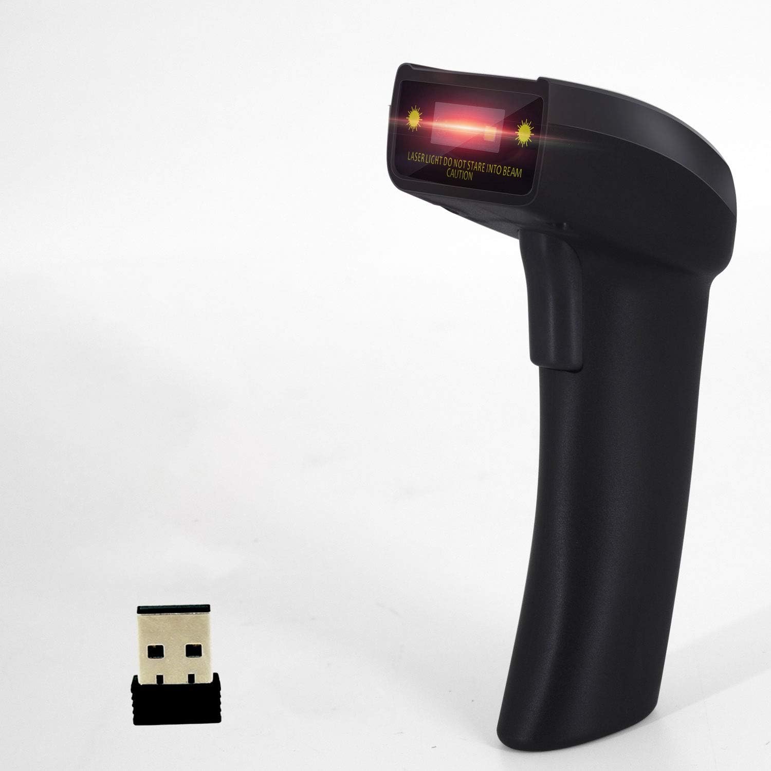 Alacrity 1D Wireless Barcode Scanner,Handheld 2.4GHz Wireless Bar Code ...