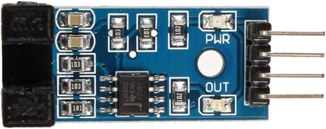 YOUMILE 5 Pack Slot Type IR Optocoupler Speed Sensor Module LM393 for ...