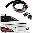 Amazon.com: 4.9Ft Car Rear Spoiler - 3D Glossy Roof Spoiler Trunk ...