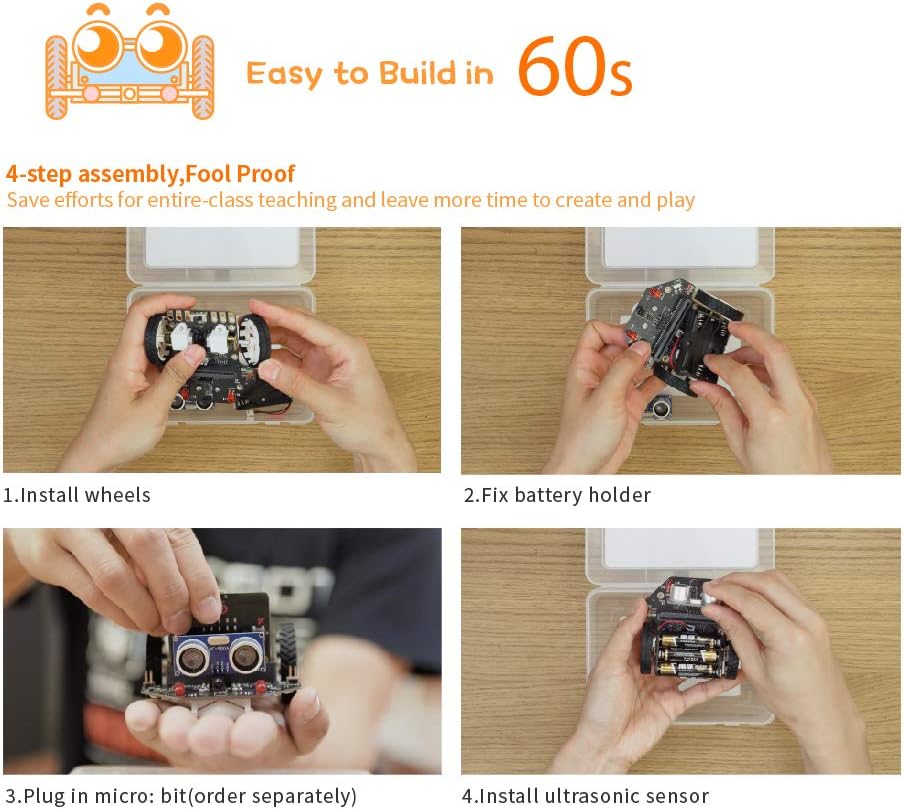 DFRobot Maqueen Micro:bit Robot Platform – Graphical Programming ...