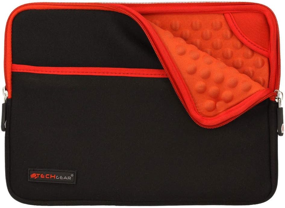 TECHGEAR Slim Neoprene Zipped Protective Sleeve Case Cover with Anti ...