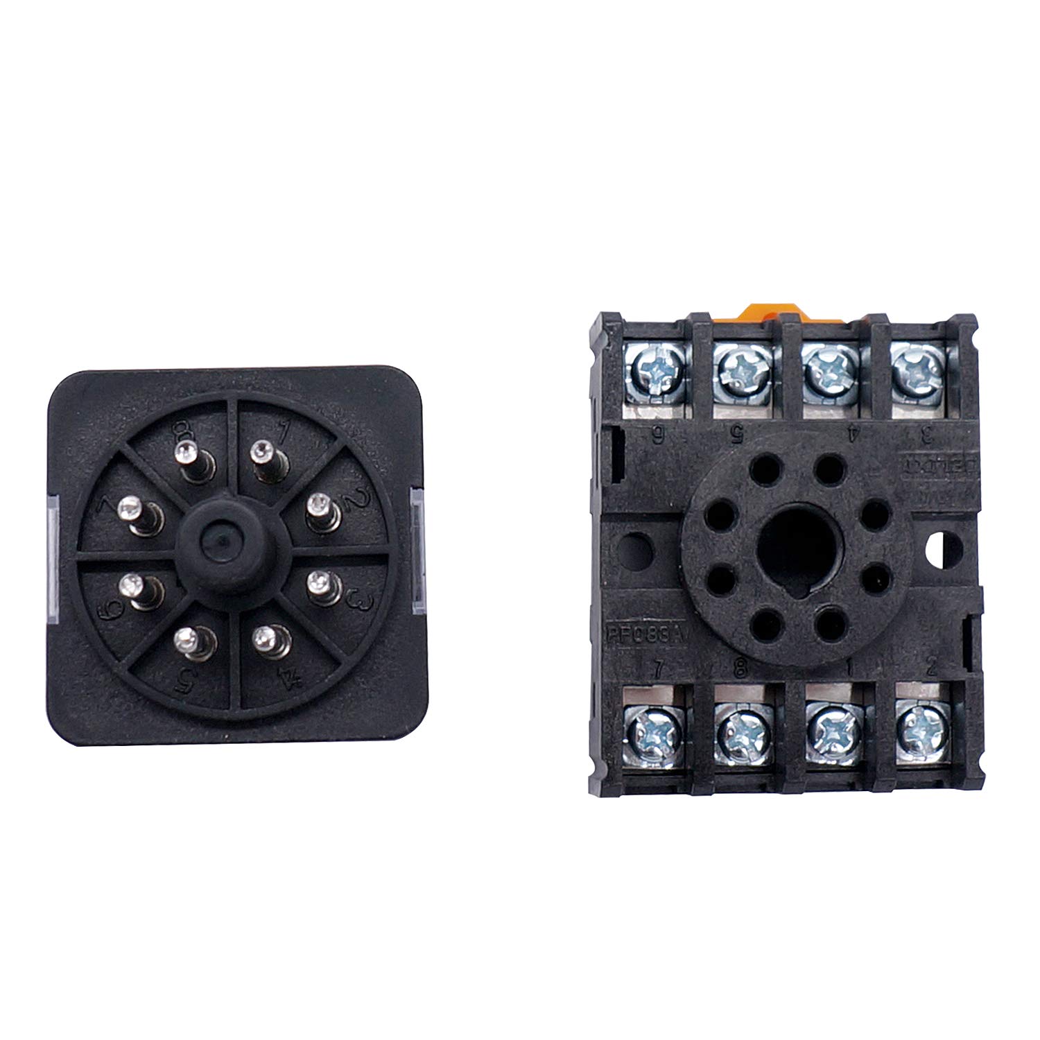 TWTADE/JTX-2C DC12V Quality Assurance for 1 Years 8 Pin 2NO 2NC MK2P-I ...