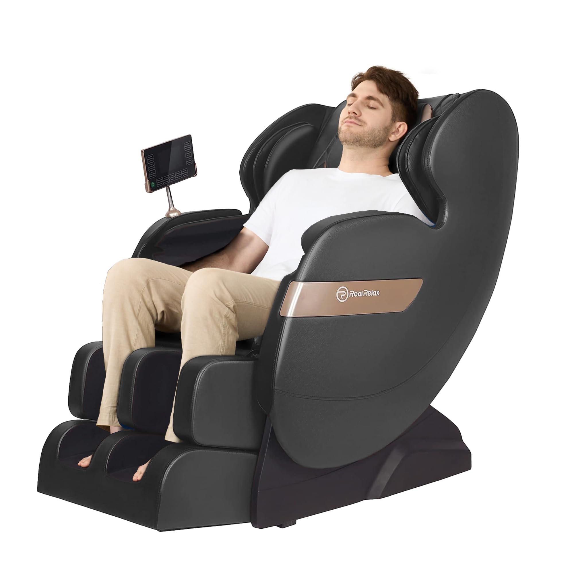 Real Relax 2025 Massage Chair Full Body,Dual Core S Track with Zero ...