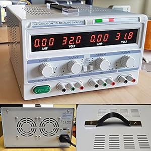 Bench DC Linear Dual Power Supply Variable Adjustable: Amazon.co.uk ...