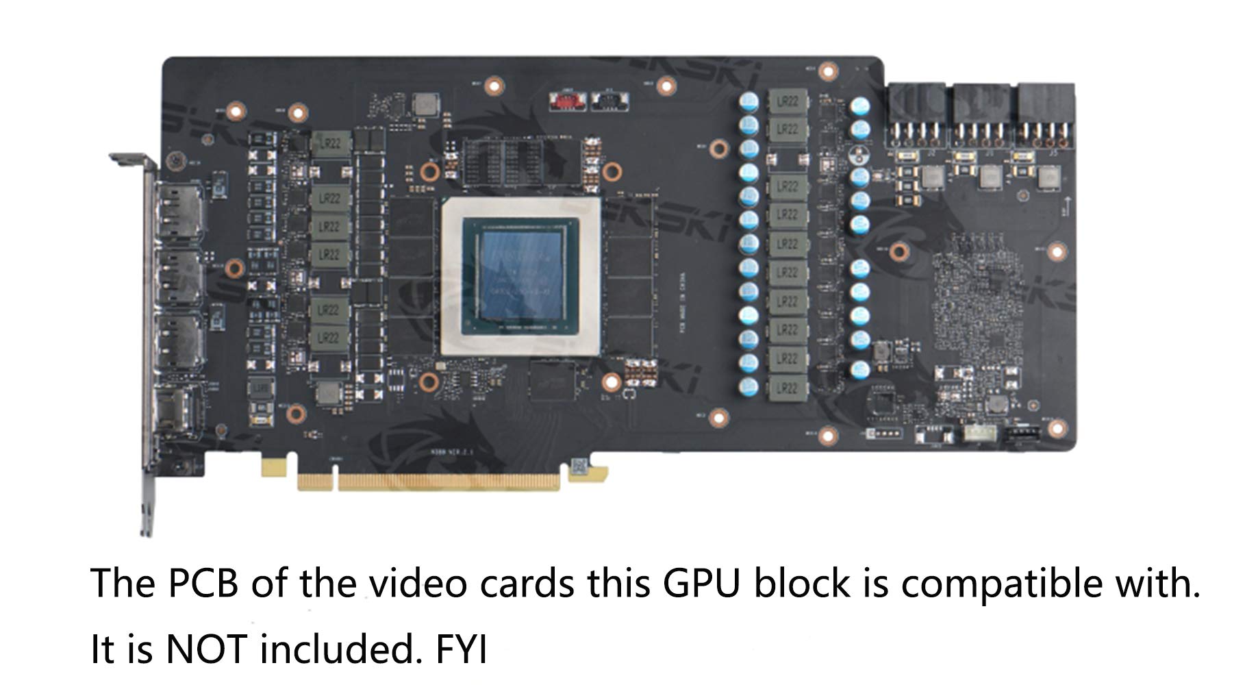 Mua Bykski GPU Waterblock - for MSI RTX 3080 RTX 3090 Gaming X Trio ...