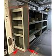 Amazon.com: True Racks Van Shelving Storage Tower 40"" H x 13"" W x 9-1 ...