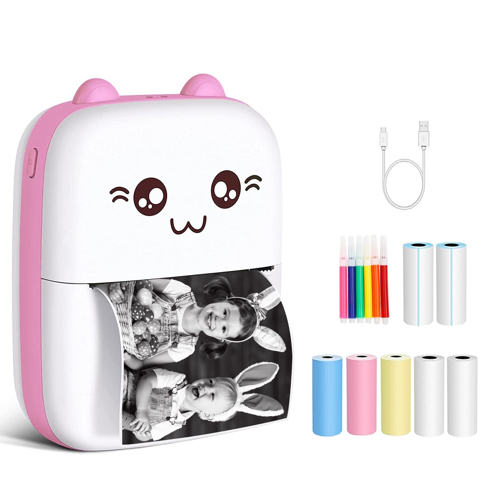 Mua Portable Mini Printer, Pocket Thermal Printer, Inkless Printers ...