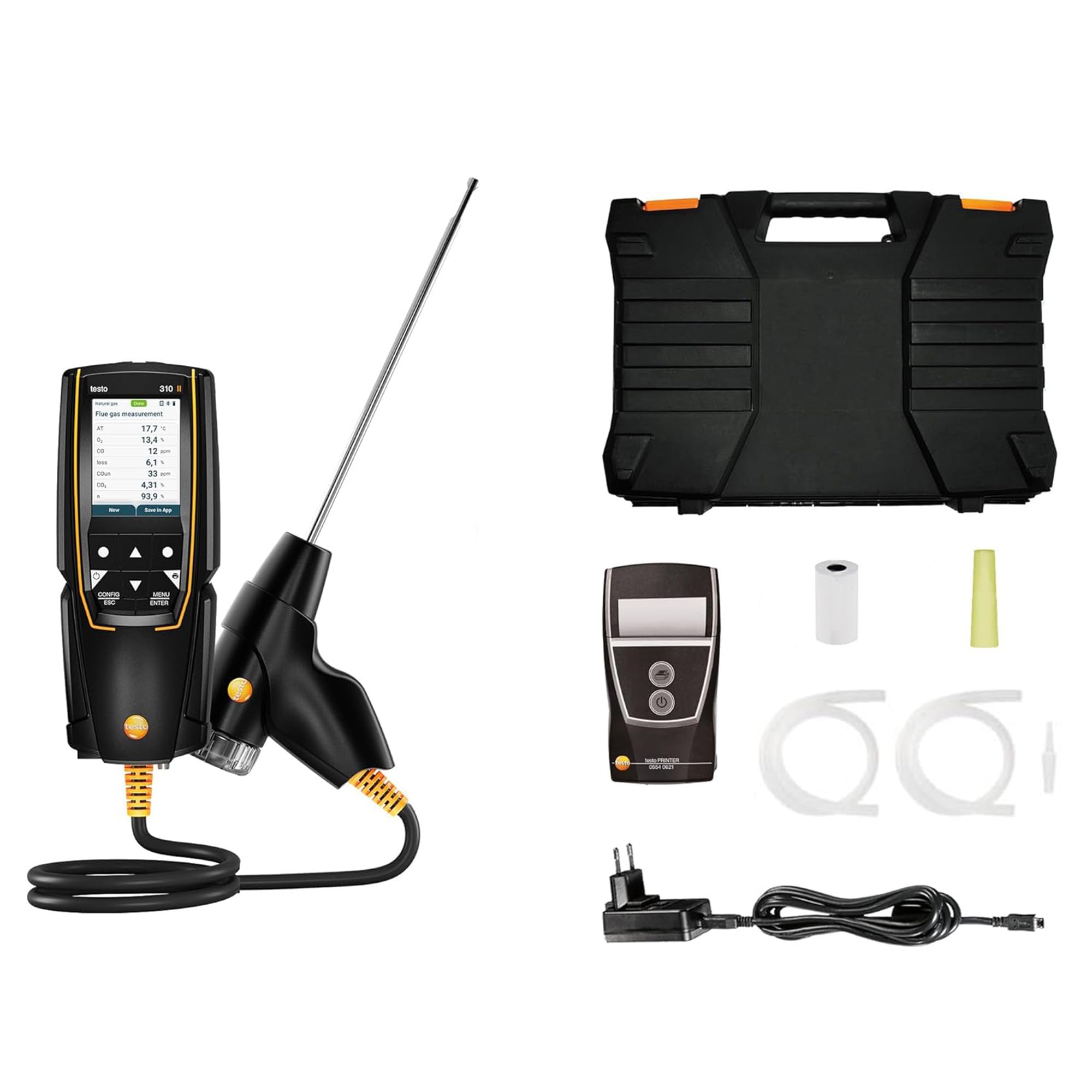 Mua Testo Natural Gas Detector Set 310 II – Manometer for Temperature ...