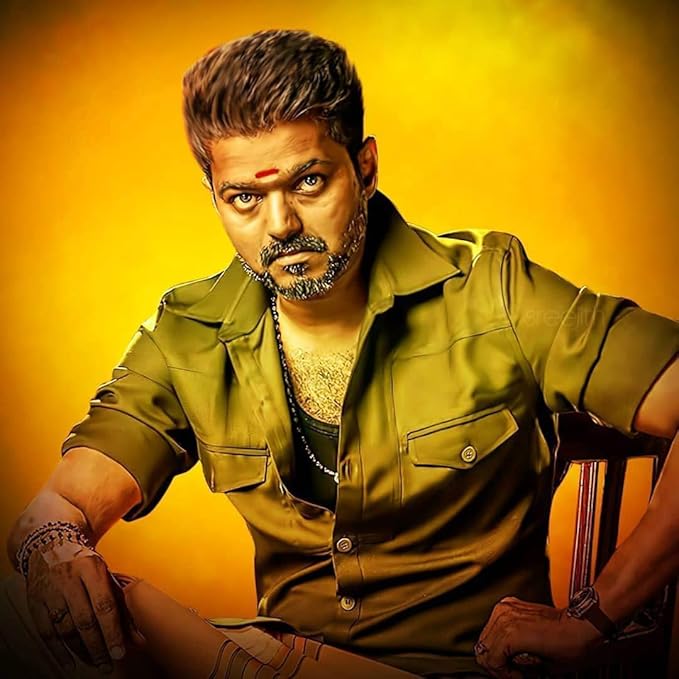Buy SIGNOOGLE Actor Vijay Thalapathy Bigil Rayappan Posters Wall ...