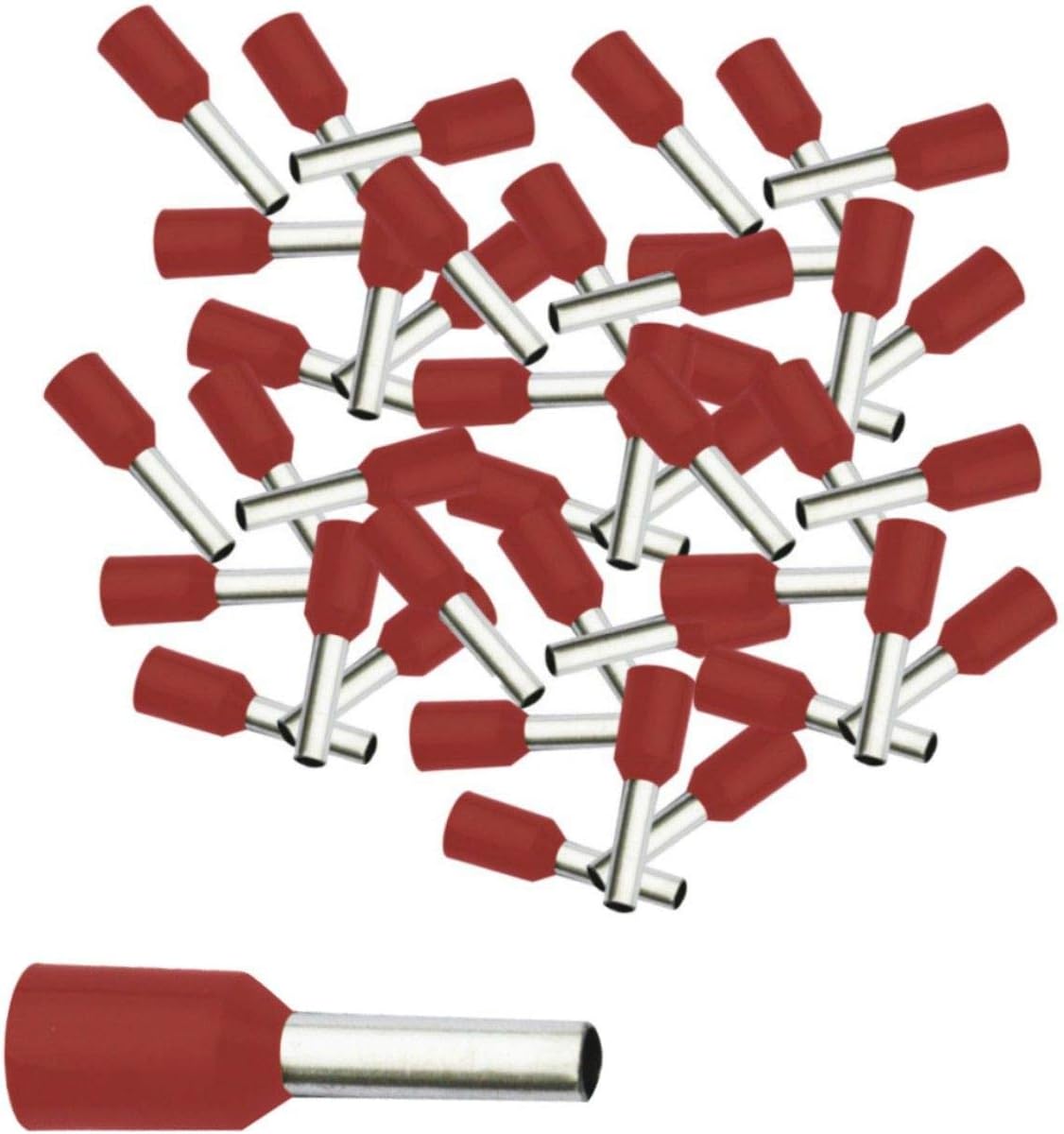 Embouts de câble 0,34-50 mm² isolés Gaines d'extrêmité de Cables 10 ...