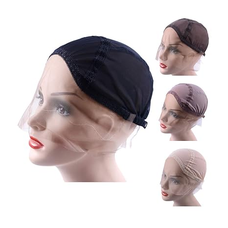 Amazon.com: Lace Front Wig Cap for Making Wigs with Adjustable Strap ...