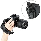 Amazon.com : Fotodiox Genuine Leather Hand Strap for Nikon D1, D2, D3 ...