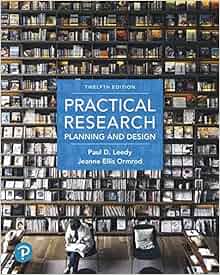 Practical Research: Planning and Design (12th Edition): Paul D. Leedy ...