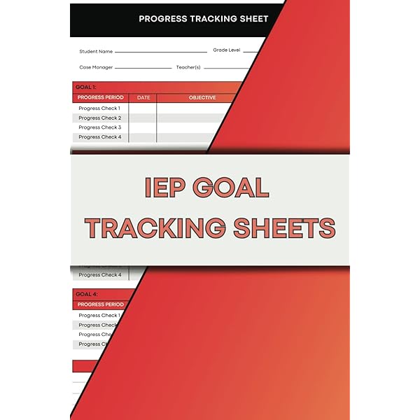 Printable Sheets Iep Progress Monitoring