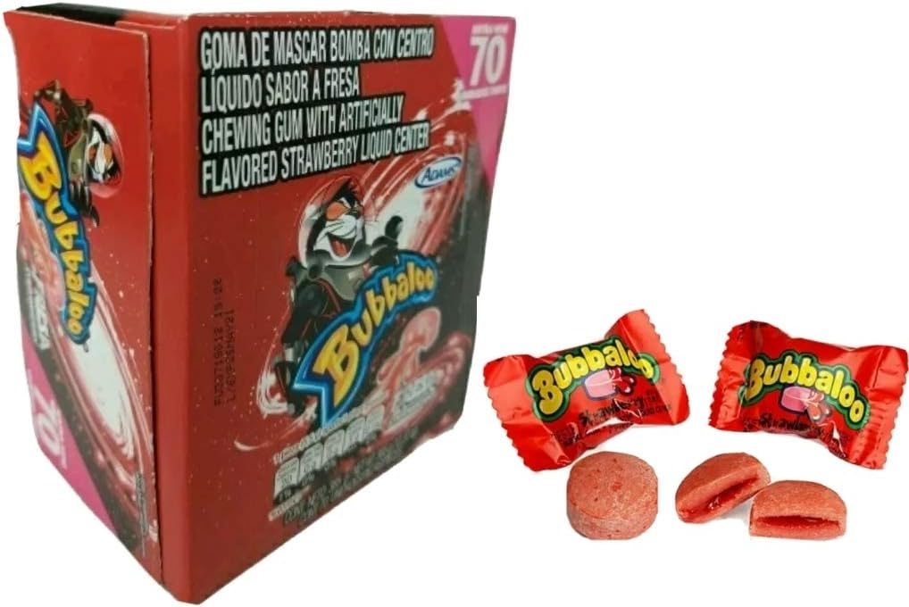 Bubbaloo Gum Strawberry (Pack of 60) by Bubbaloo: Amazon.fr: HygiÃšne ...