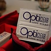 Opticlear Lens Wipes (Pack of 6, Total 156 Wipes): Amazon.co.uk: Health ...