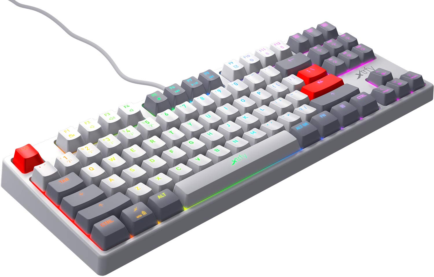 Mua Xtrfy K4 RGB Tenkeyless Retro Edition, Mechanical Gaming Keyboard ...