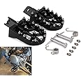 Amazon.com: AnXin Foot Pegs Motorcycle Universal CNC Footpeg Footrest ...