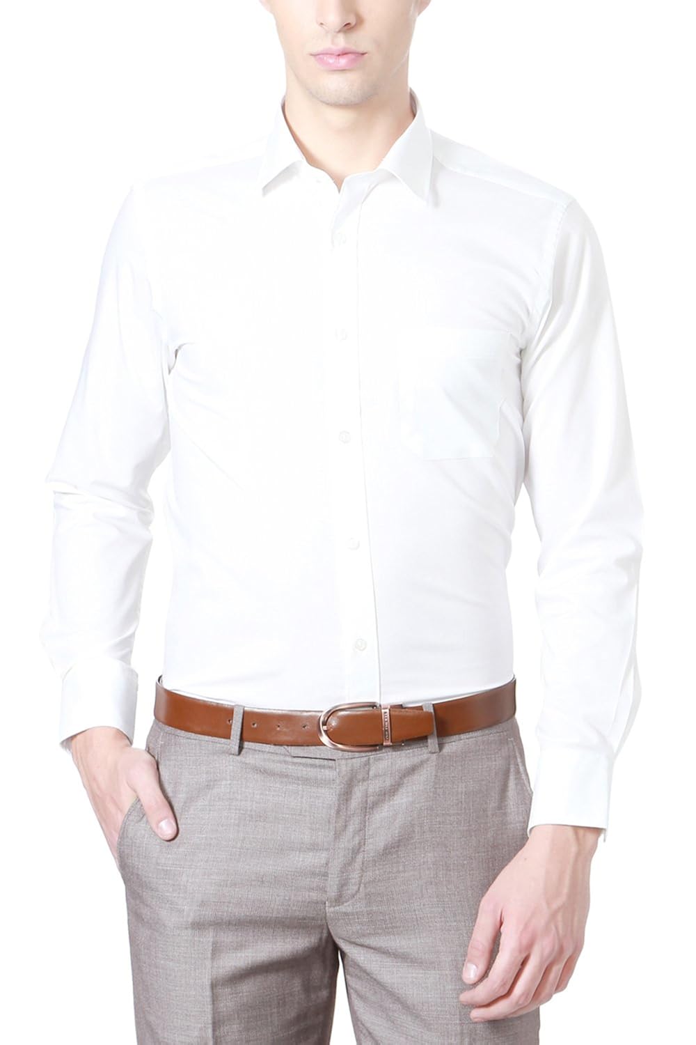Buy Peter England White Shirt at Amazon.in