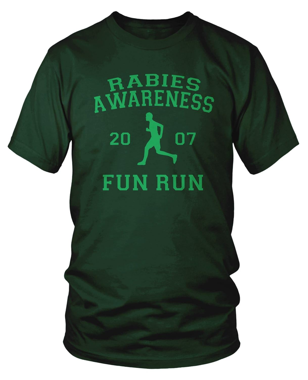 The Office Rabies Awareness Fun Run 2007 T Shirt 4205 | Jznovelty