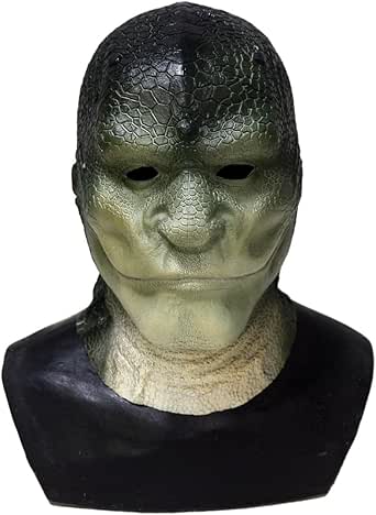 Amazon.com: HENGYUTOYMASK Horror Halloween Costumes Reptilian Elite ...