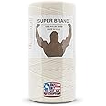 Amazon.com: Bonded Natural Nylon Twine, Twisted. Size #9, 1/4 lb 1-Pack ...